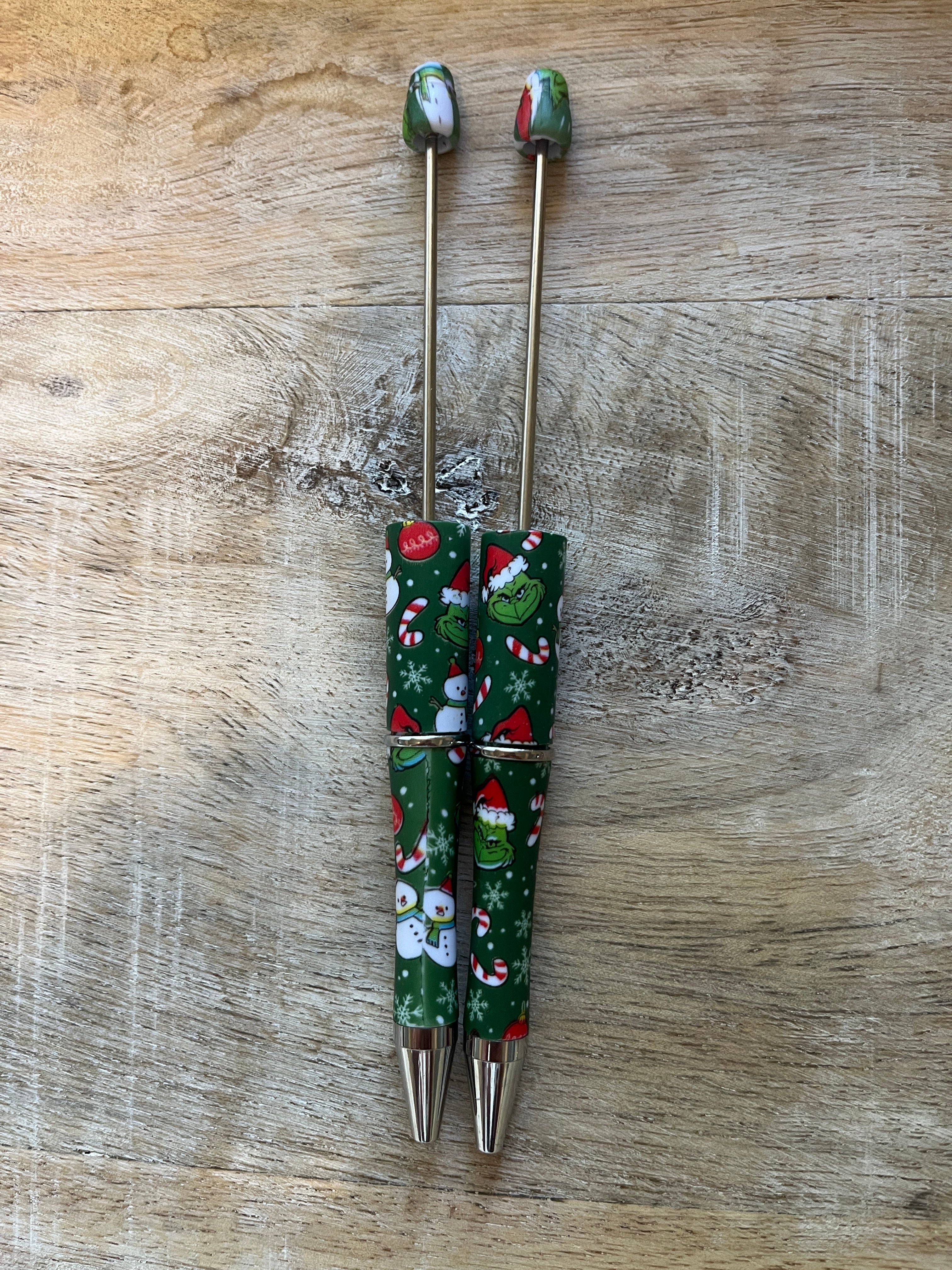 G Man Christmas Pen – Jen's Beaded Barn